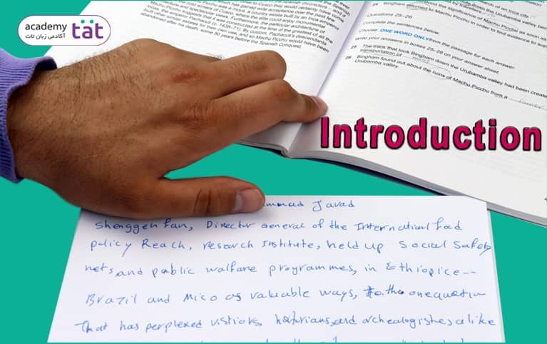 نوشتن مقدمه رایتینگ آیلتس تسک 1 و 2 + نمونه